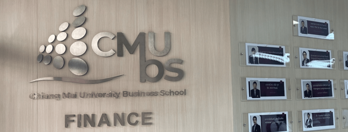 ภาควิชาการเงิน - CMUBS
