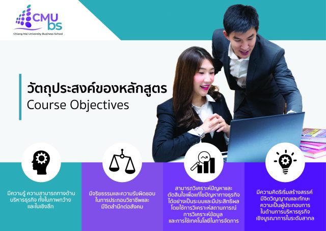 หลักสูตรบริหารธุรกิจมหาบัณฑิต สำหรับผู้บริหาร (Ex-M.B.A.) - CMUBS