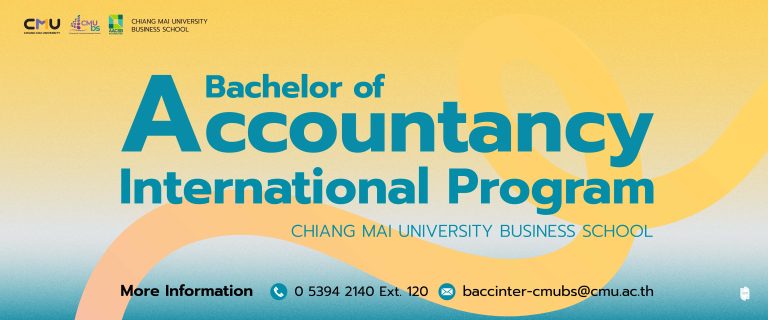 Bachelor of Accountancy Program (International Program) * New ...